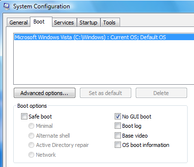Create a Custom Boot Logo for Windows Vista